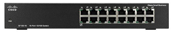 Cisco SF100-16 16-port 10/100 Switch | SecureITStore.com.au